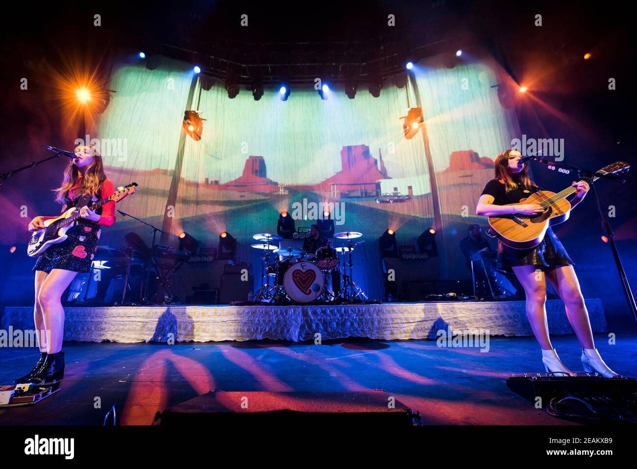 Johanna Soderberg and Klara Soderberg of First Aid Kit perform live on ...