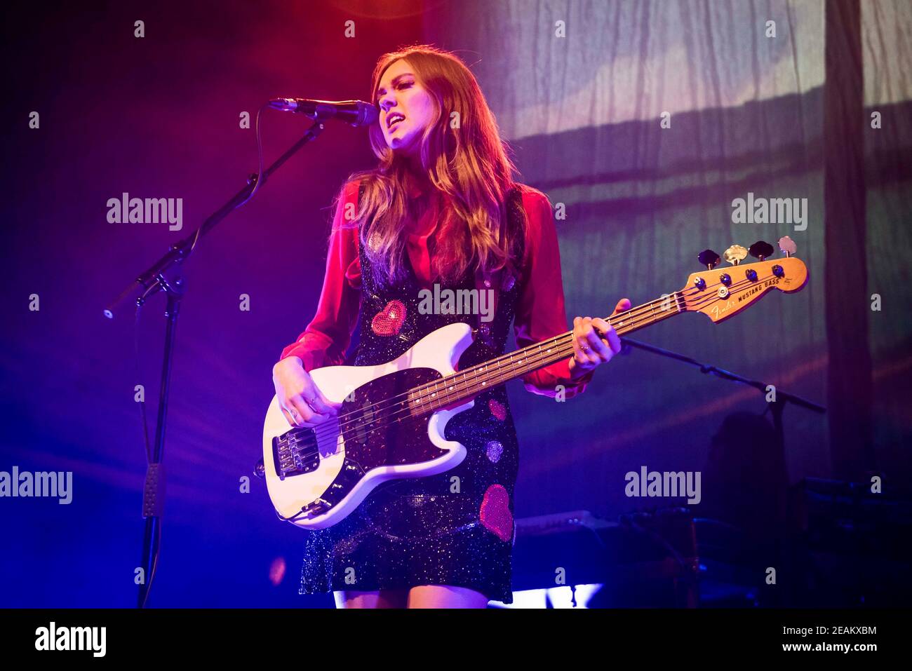Johanna Soderberg of First Aid Kit perform live on stage at the ...