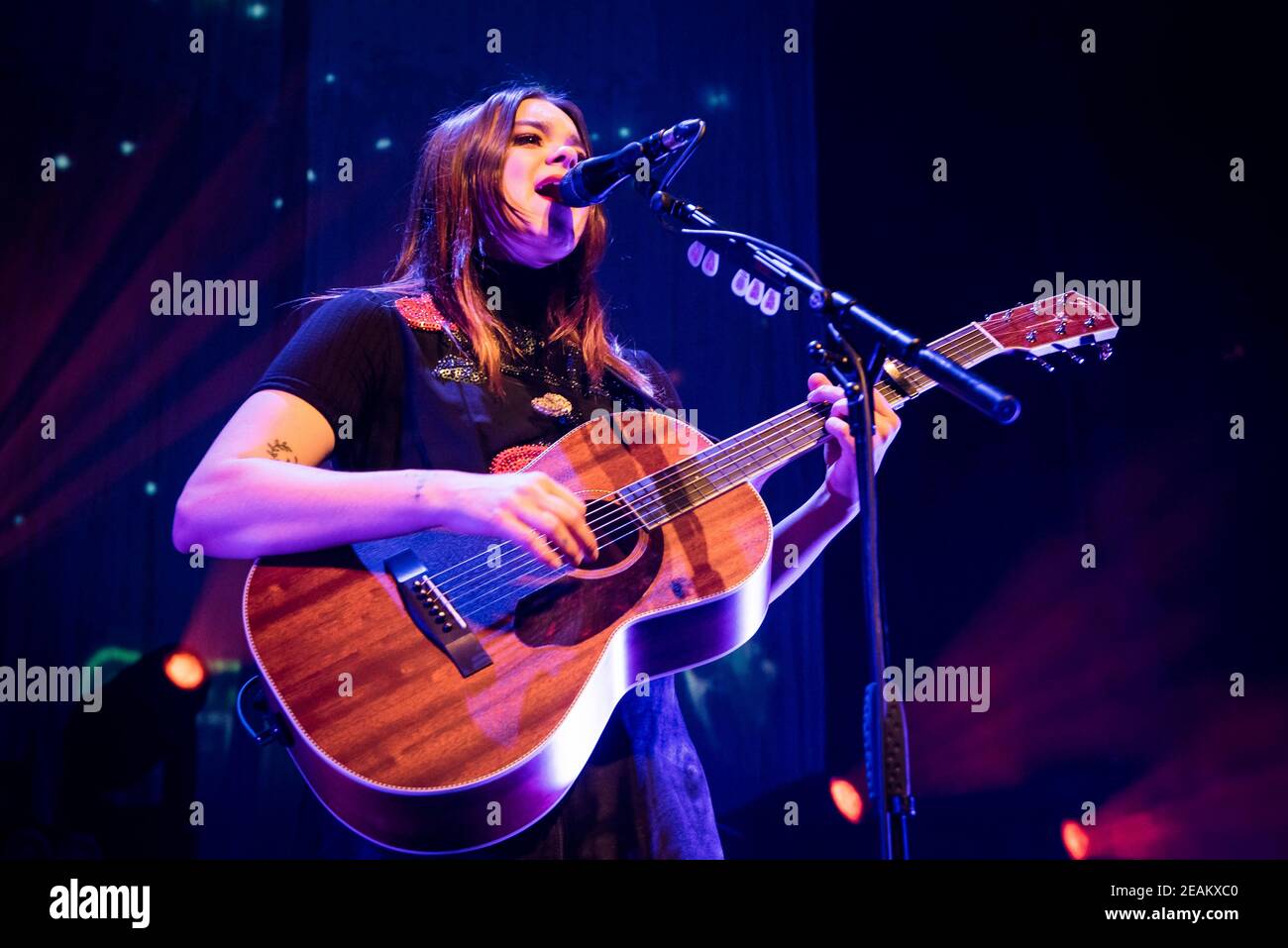 Klara Soderberg of First Aid Kit performs live on stage at the ...