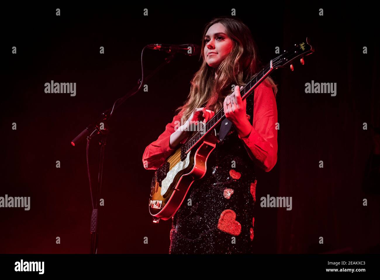 Johanna Soderberg of First Aid Kit perform live on stage at the ...