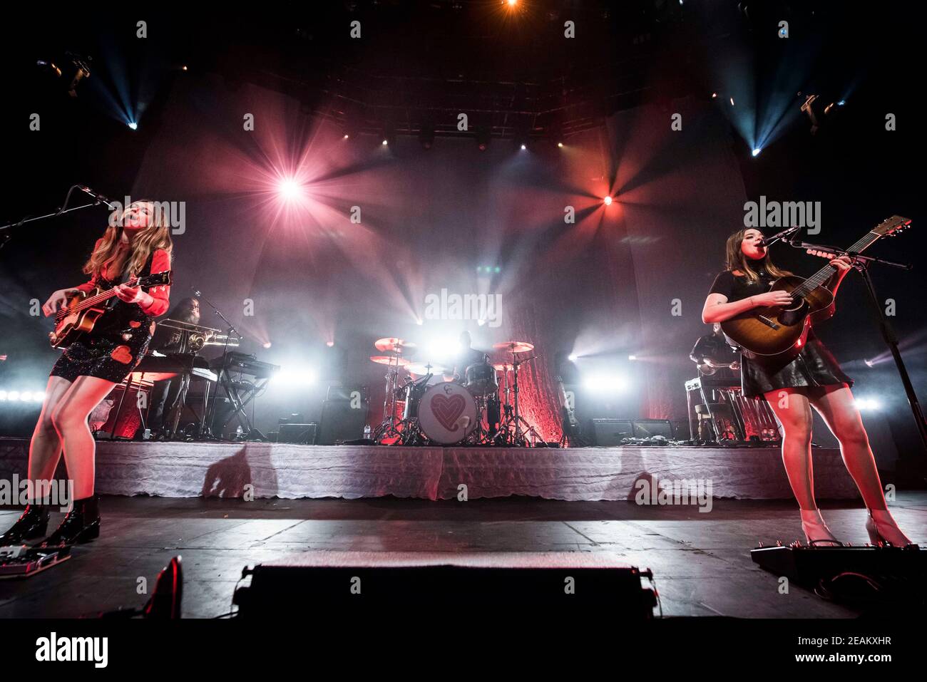 Johanna Soderberg and Klara Soderberg of First Aid Kit perform live on ...