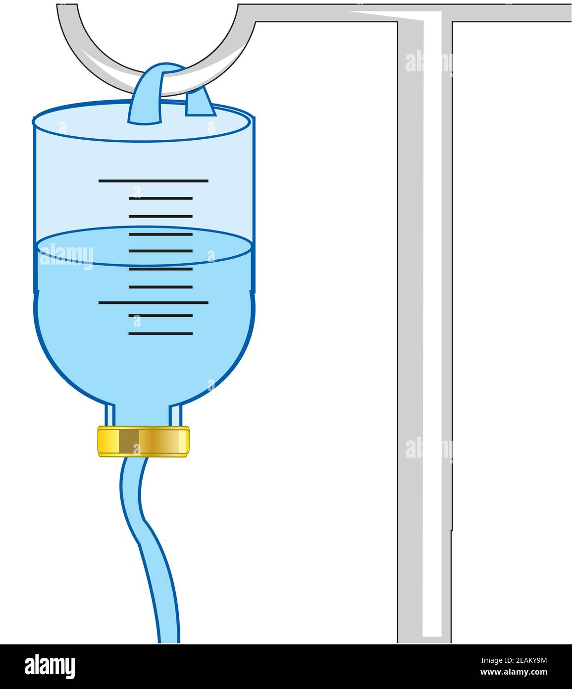 Vector illustration of the medical instrument drop counter Stock Photo ...