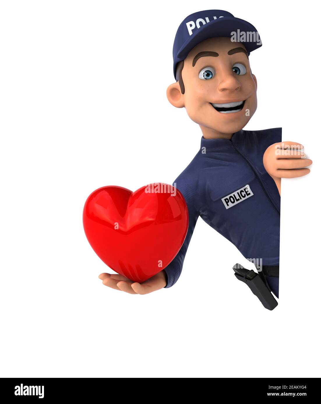 Police cartoon hi-res stock photography and images - Alamy