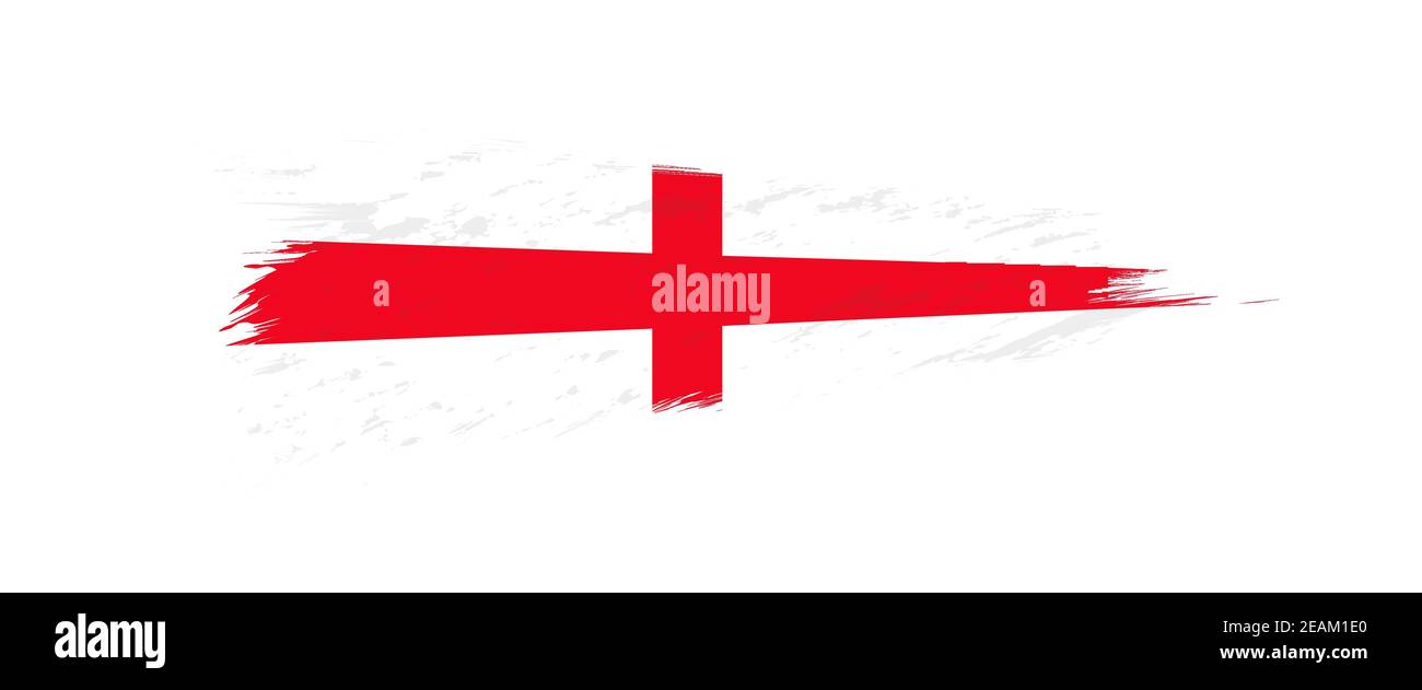 England brush stroke hi-res stock photography and images - Alamy