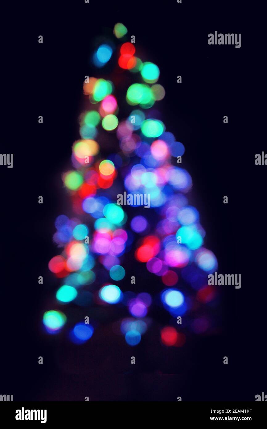 Winter background design concept with christmans tree Stock Photo - Alamy