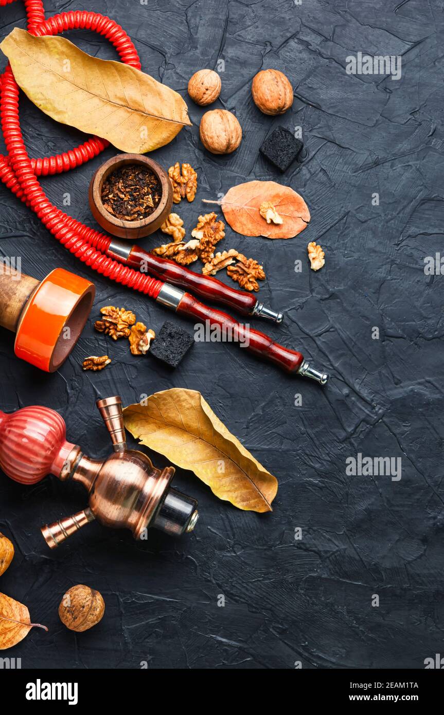 Shisha with walnut Stock Photo - Alamy