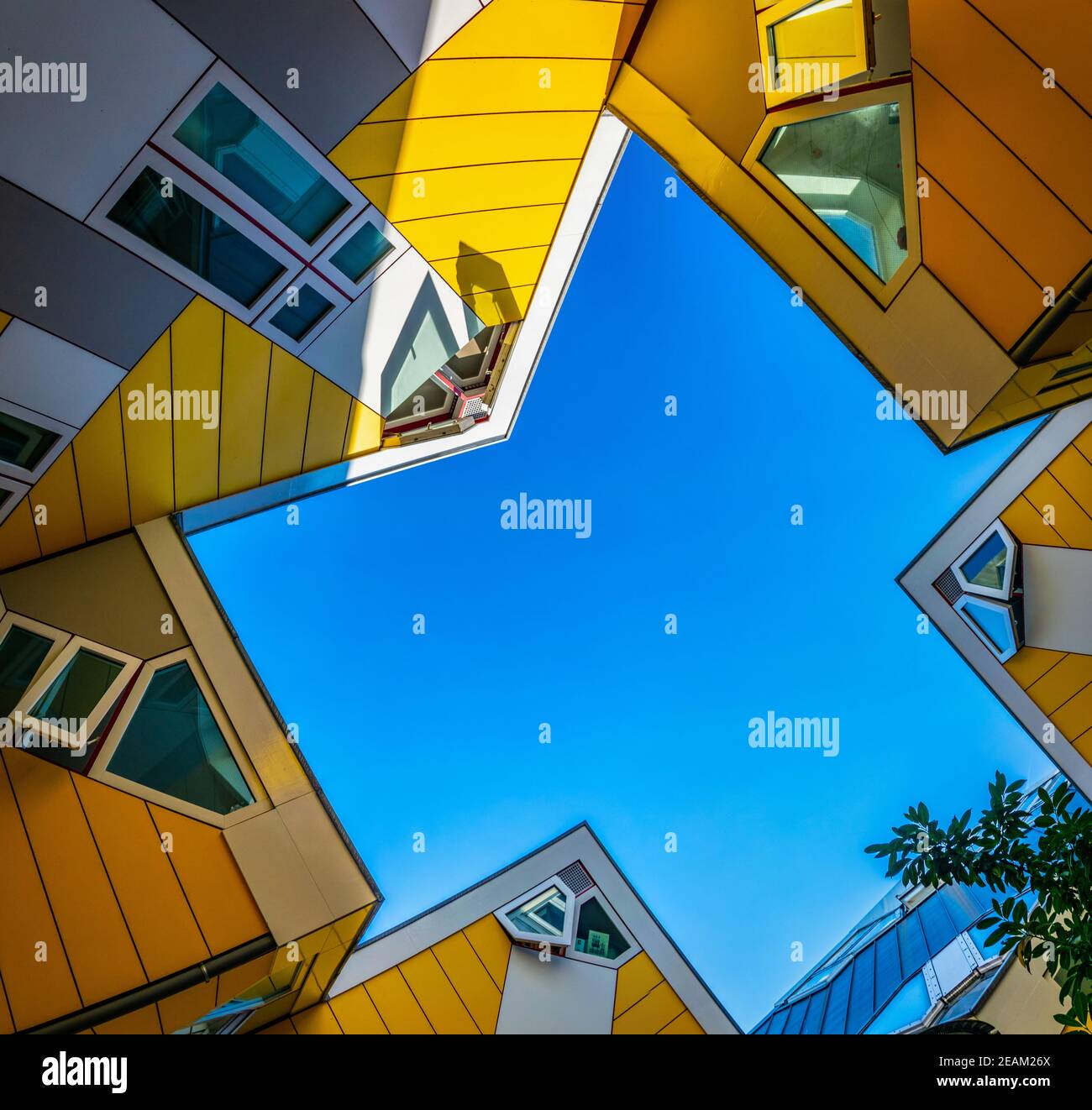 Famous cube houses in Rotterdam, Netherlands Stock Photo - Alamy