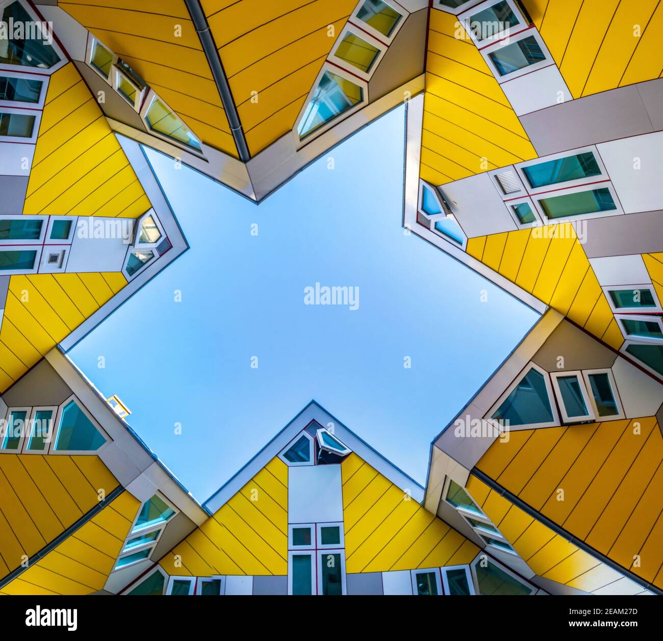Famous cube houses in Rotterdam, Netherlands Stock Photo - Alamy