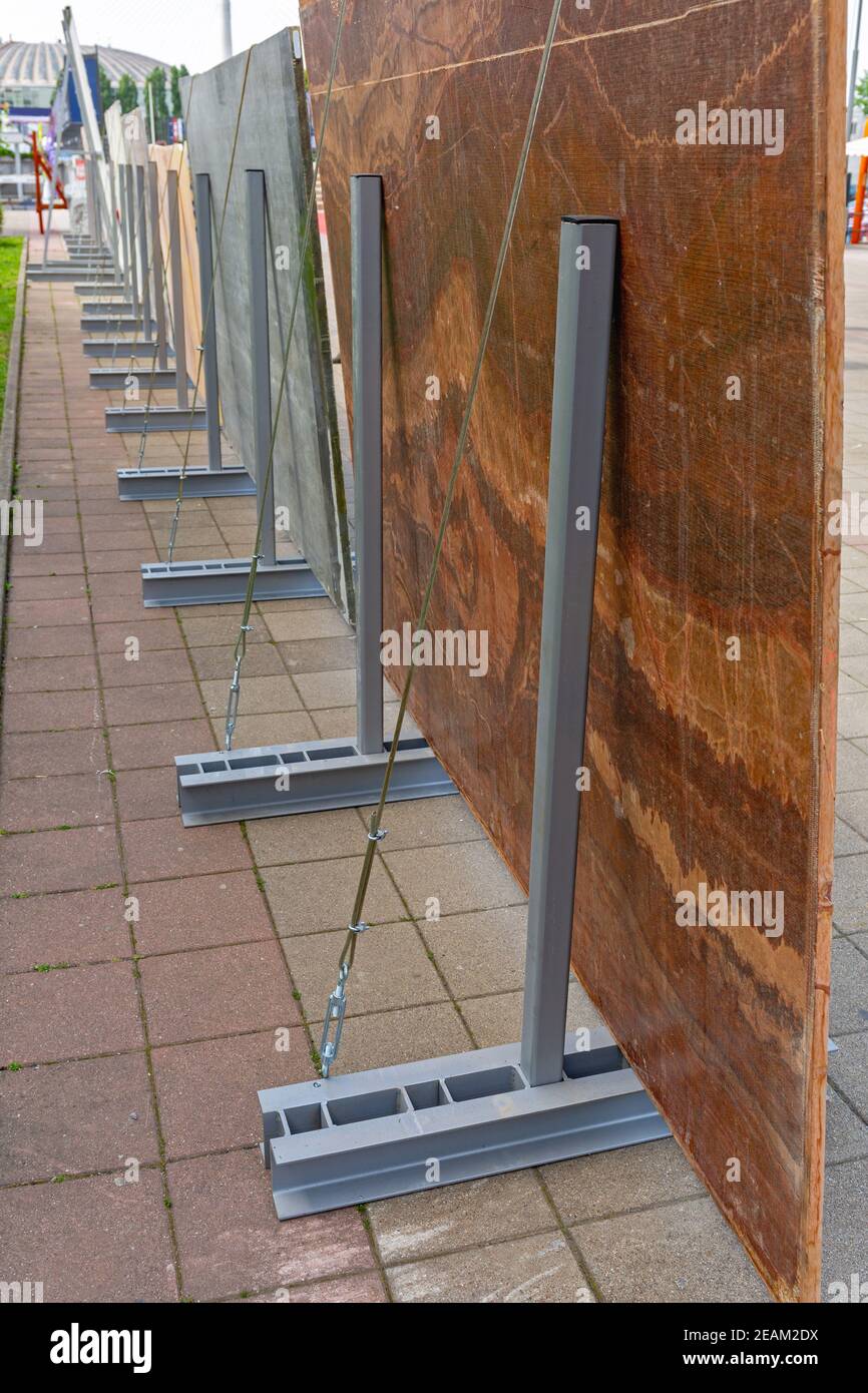 Big Slab of Italian Marble Stone in Holder Stock Photo - Alamy