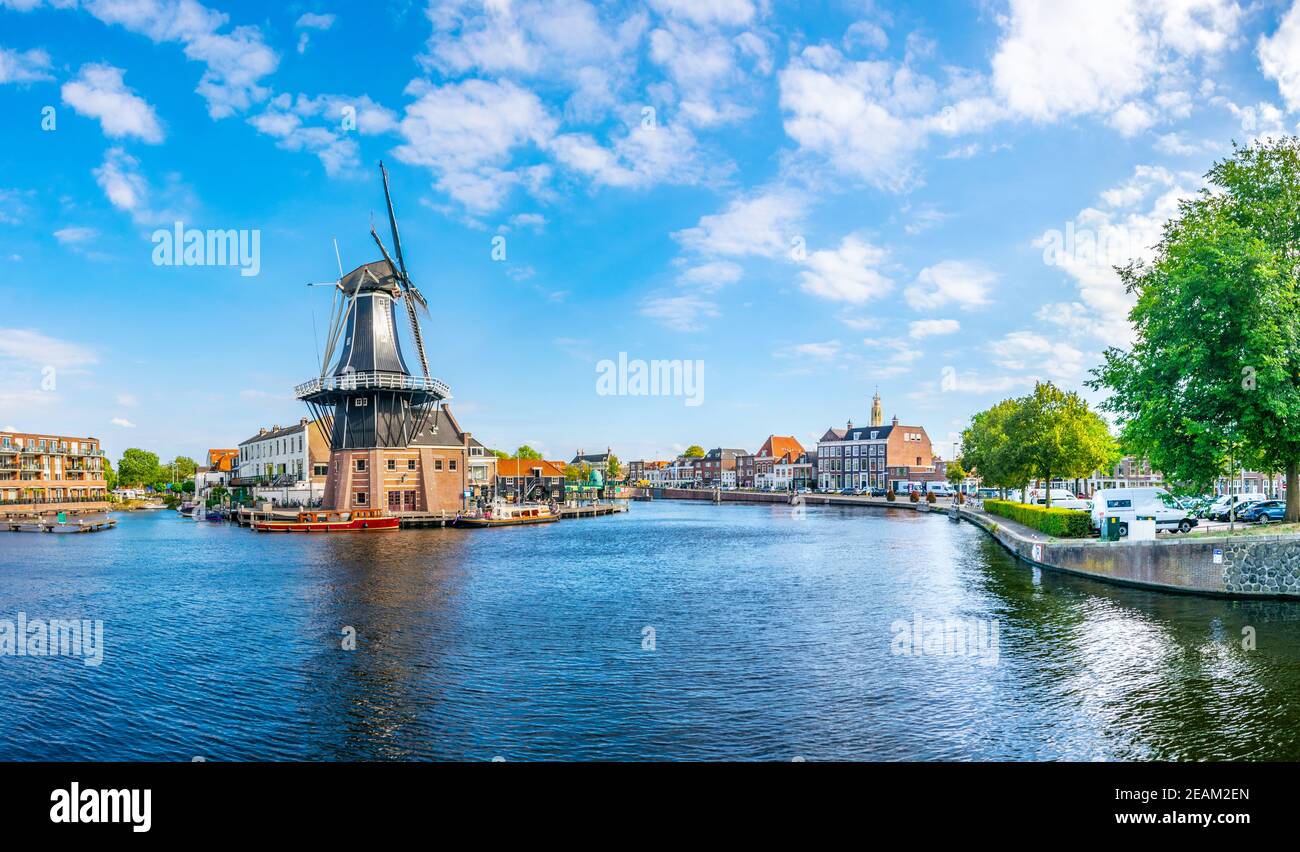 Windmill de adriaan reflection hi-res stock photography and images - Alamy