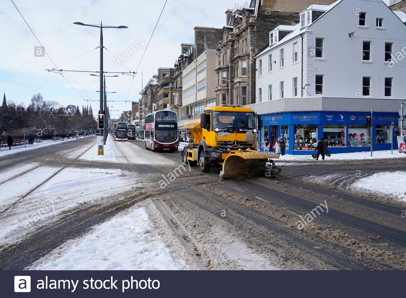 Scotland gritter 2021 hi-res stock photography and images - Alamy