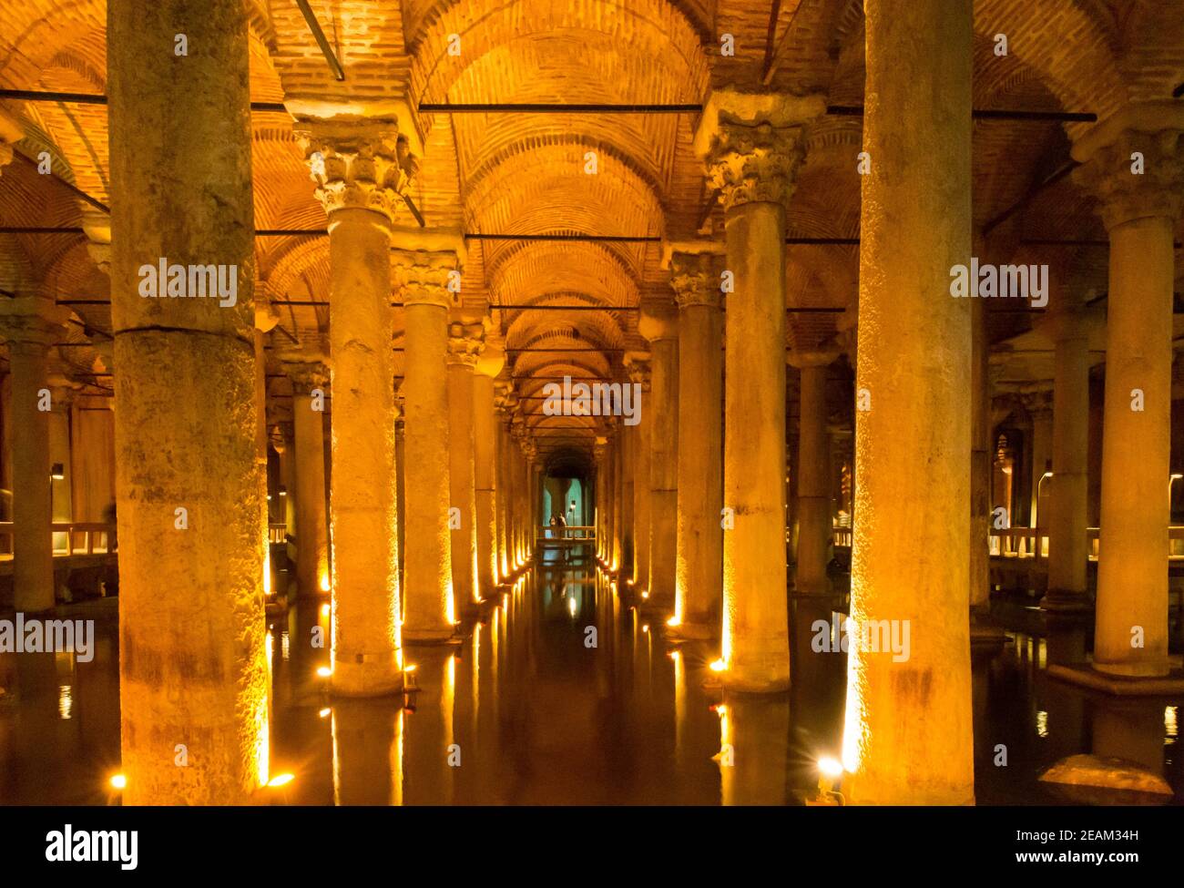Underground Basilica Cistern in Istanbul,Turkey Stock Photo - Alamy