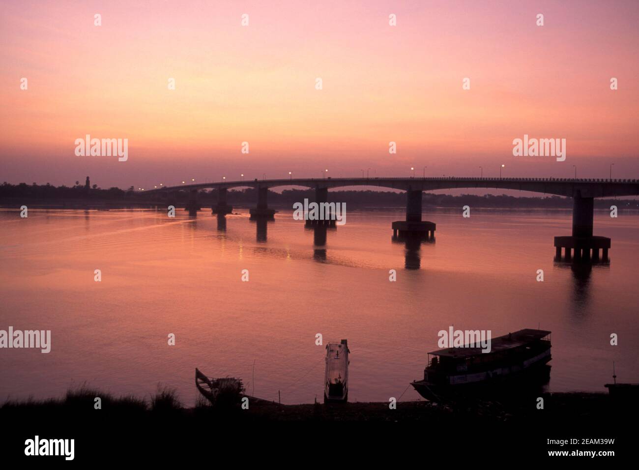 Mekong river bridge hi-res stock photography and images - Alamy