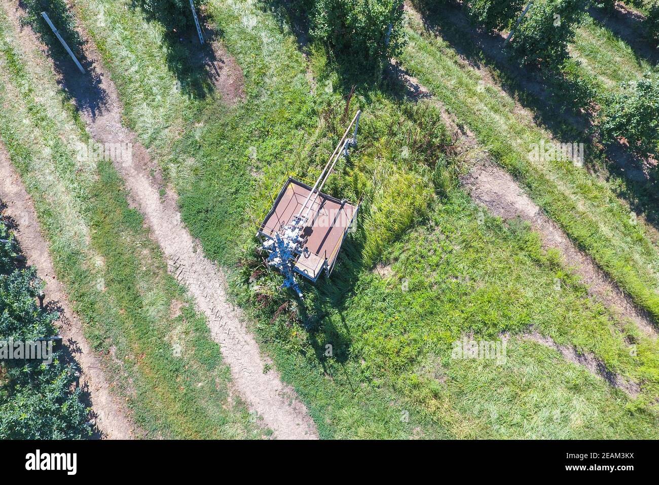 Top view gas pipeline in hi-res stock photography and images - Alamy