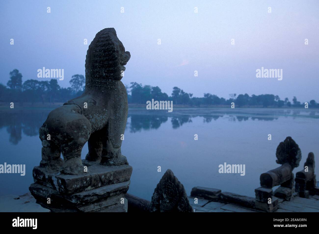 CAMBODIA SIEM REAP ANGKOR EASTERN MEBON Stock Photo - Alamy