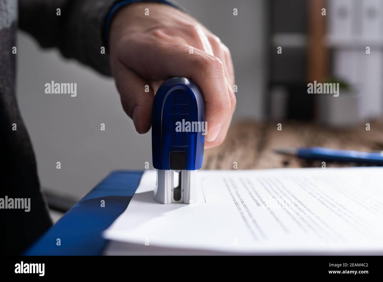 Approval stamp hi-res stock photography and images - Alamy