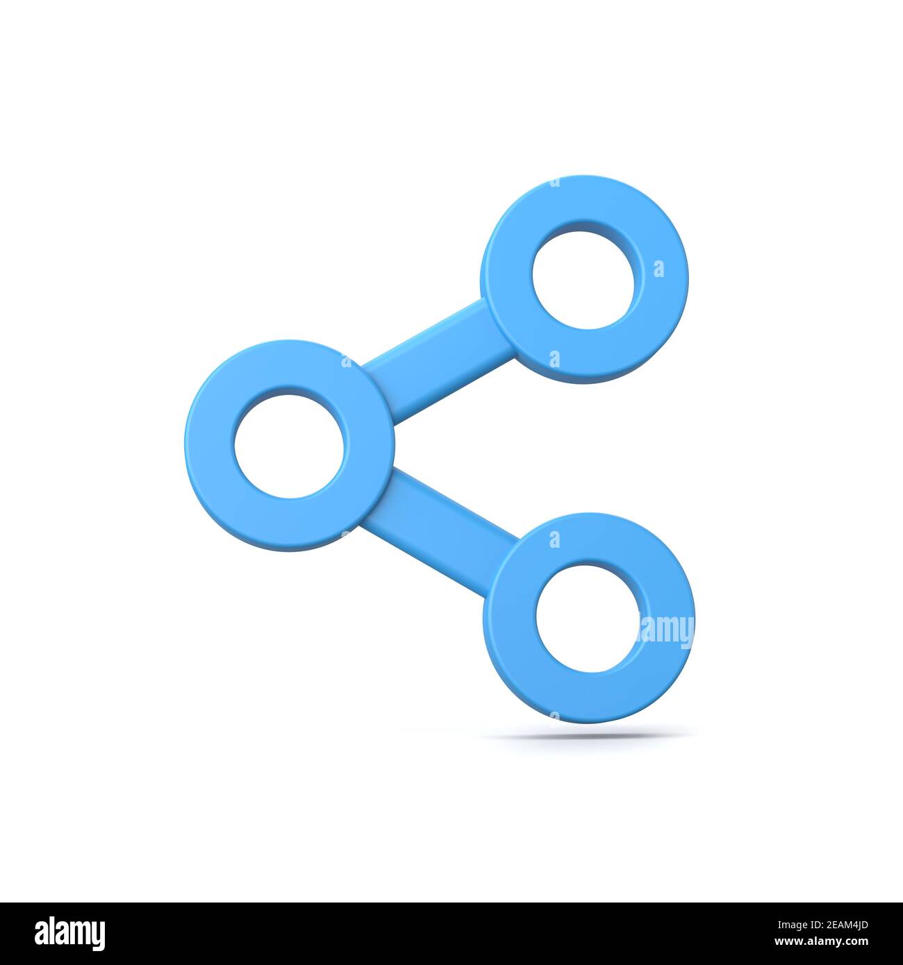 Share Symbol on White Background Stock Photo - Alamy