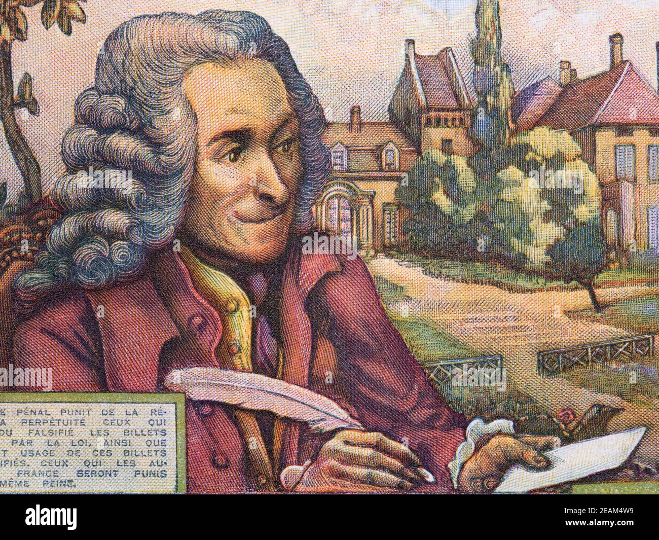 Portrait voltaire hi-res stock photography and images - Alamy