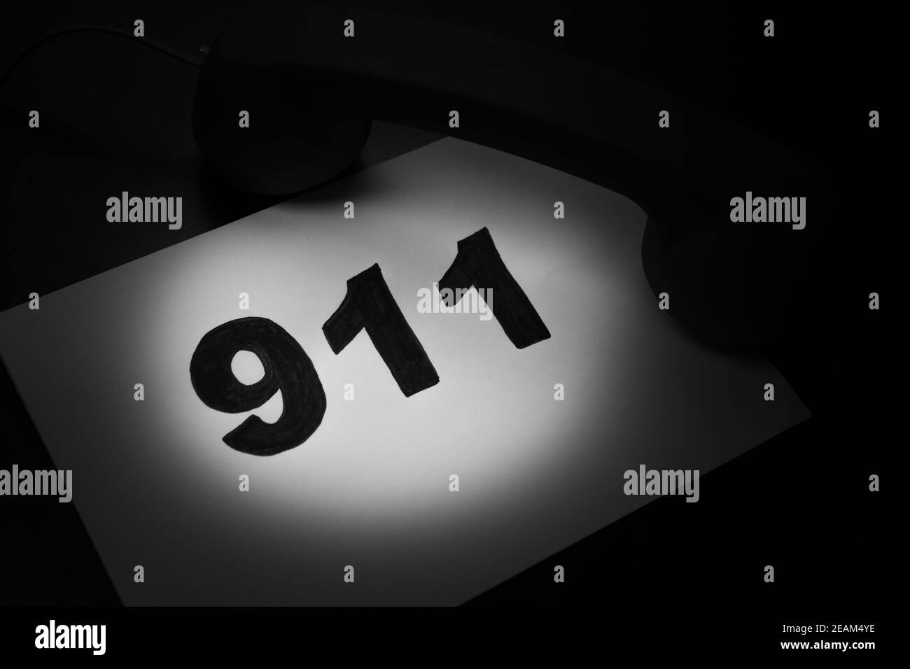 911 service Black and White Stock Photos & Images - Alamy