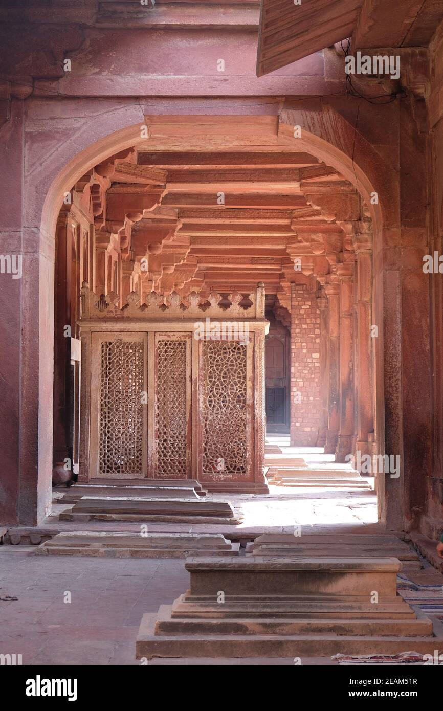 Historical city constructed by Mughal emperor Akbar in Fatehpur Sikri ...
