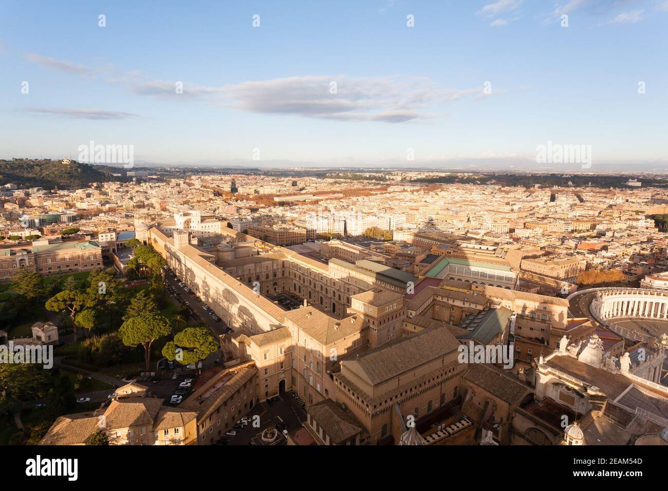 Vatican city aerial hi-res stock photography and images - Alamy