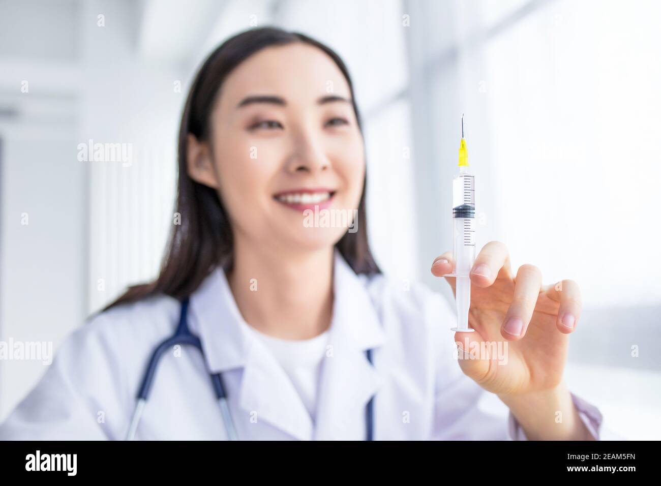 Patient having botox injection hi-res stock photography and images - Alamy