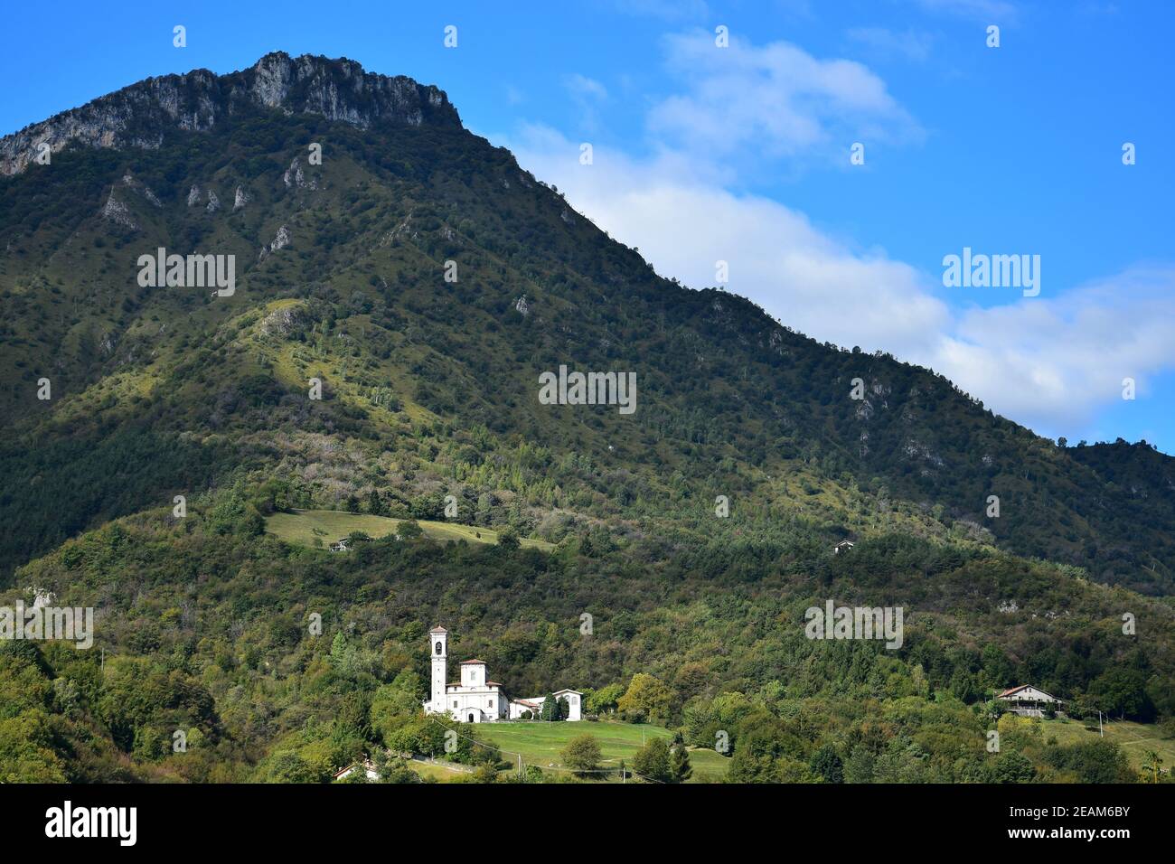 Santuario Madonna della Torre, a sanctuary at Sovere, Bergamo, Lombardy ...