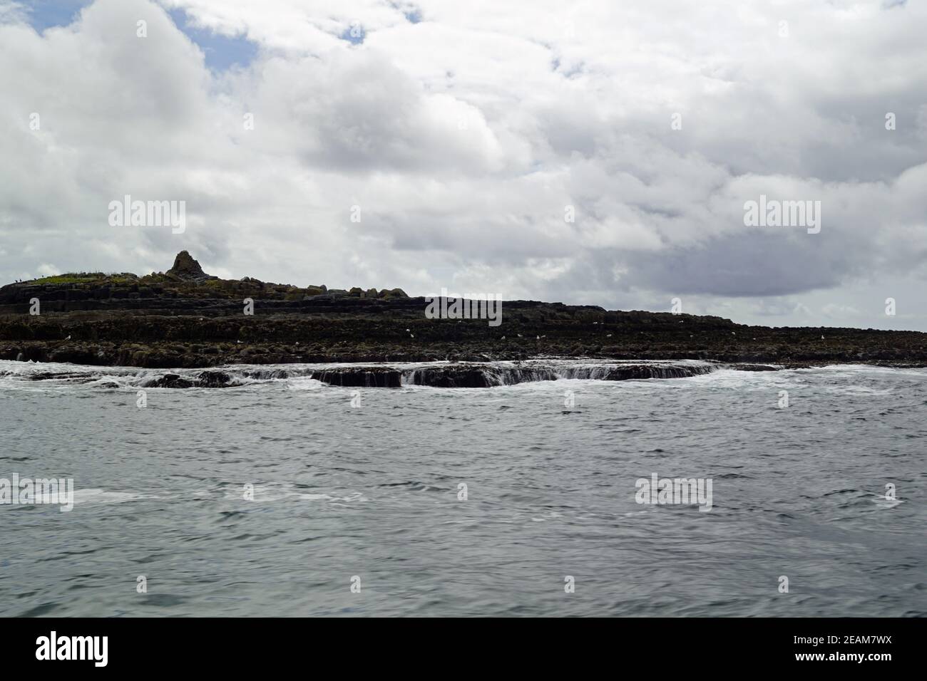 Wild Atlantic Way Boat trip on the Cliffs of Moher Stock Photo - Alamy