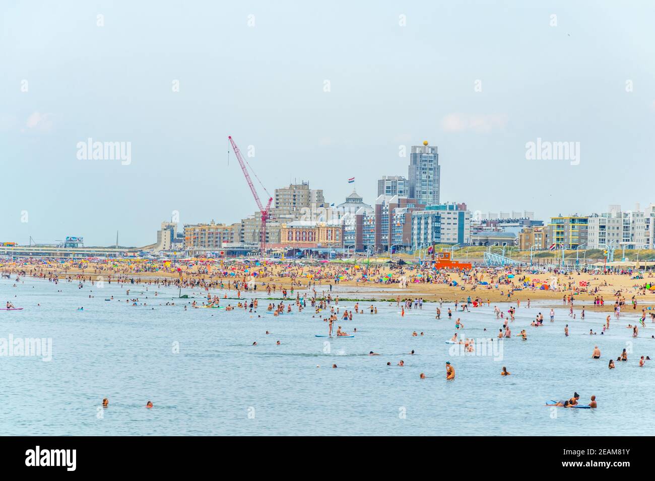 Seaside of Scheveningen, Netherlands Stock Photo - Alamy