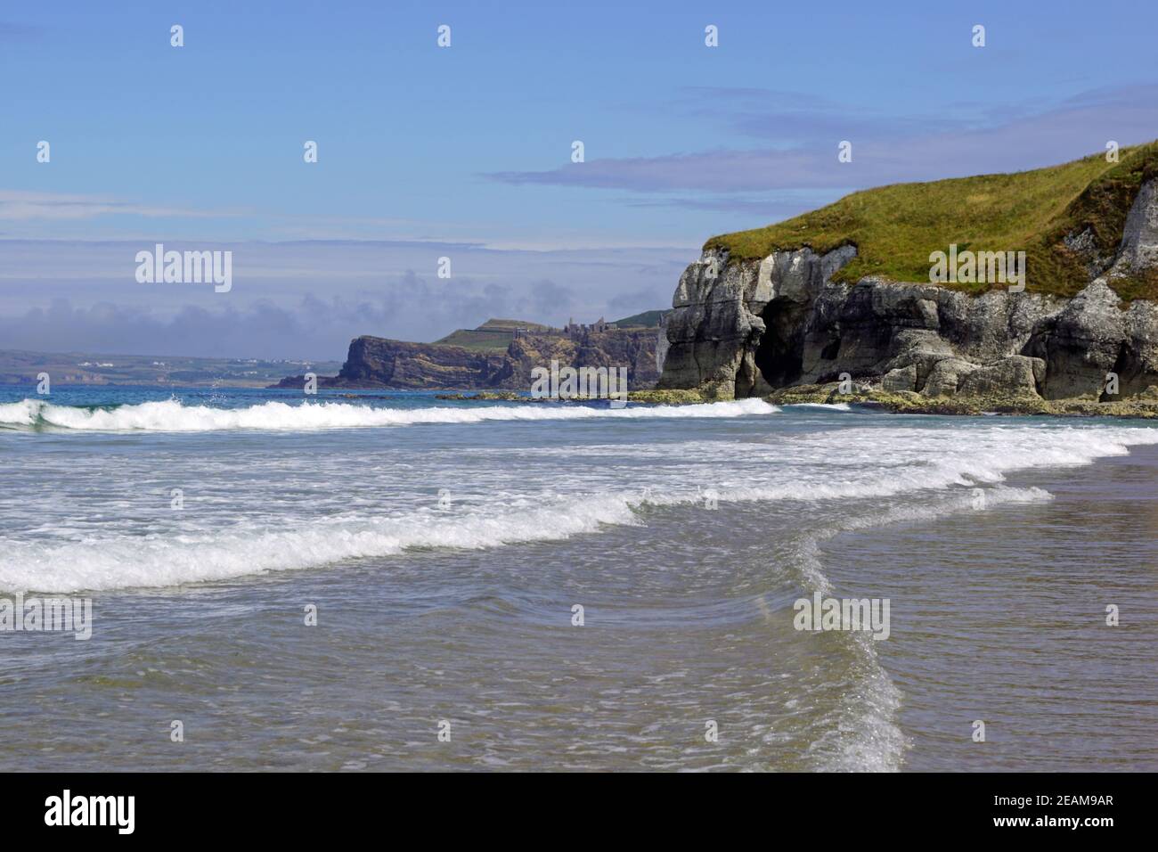 Whiterocks Beach Portrush Stock Photo - Alamy