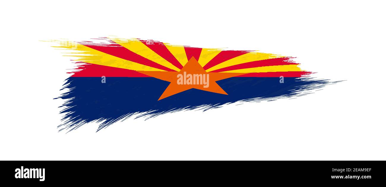 Arizona brush stroke Cut Out Stock Images & Pictures - Alamy