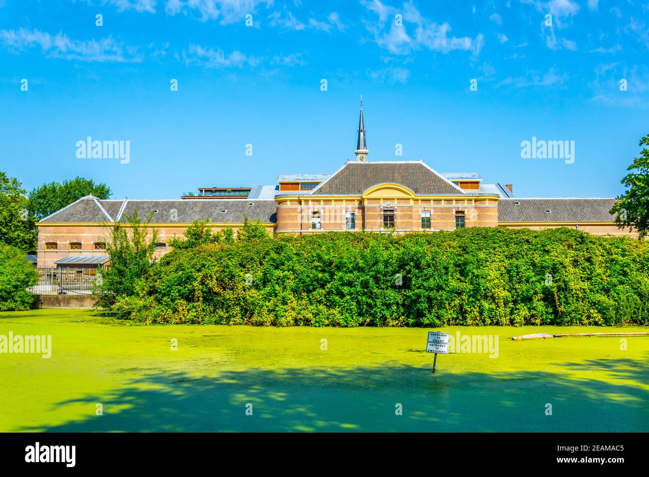 Royal stables in the Paleistuin park in the Hague, Netherlands Stock ...