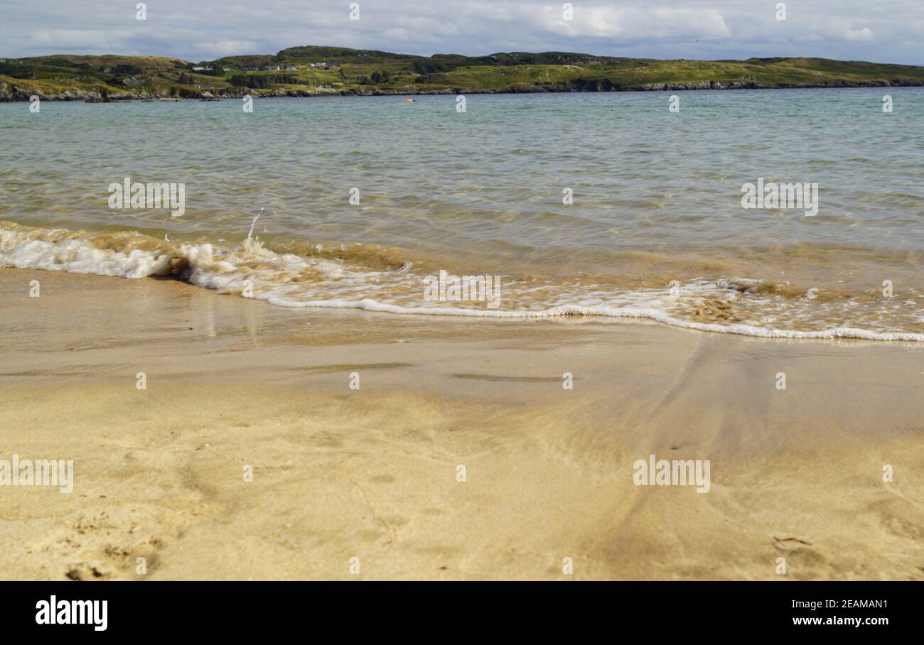 Wild Atlantic Way Fintra Beach Stock Photo - Alamy