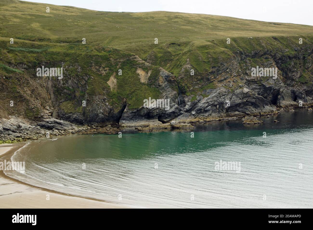 Wild Atlantic Way Malin Beg Silver Beach Stock Photo - Alamy