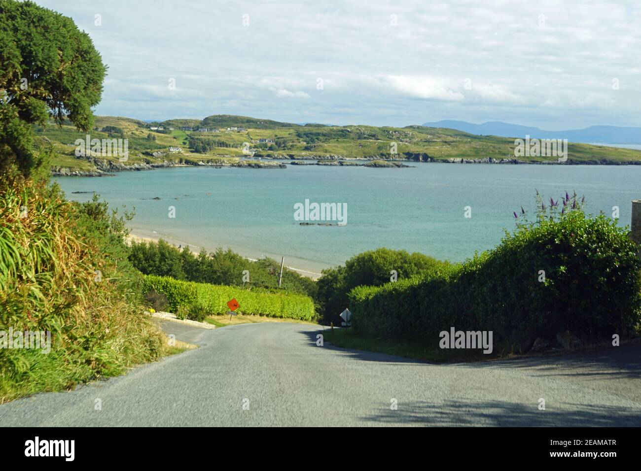 Wild Atlantic Way Fintra Beach Stock Photo - Alamy