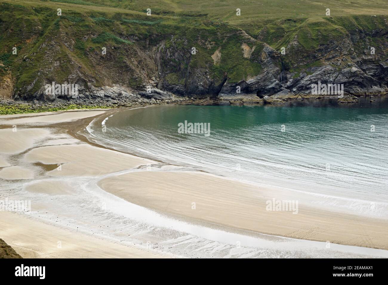 Wild Atlantic Way Malin Beg Silver Beach Stock Photo - Alamy