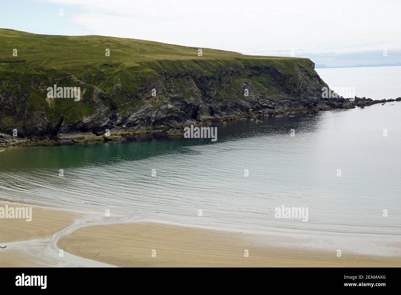 Wild Atlantic Way Malin Beg Silver Beach Stock Photo - Alamy