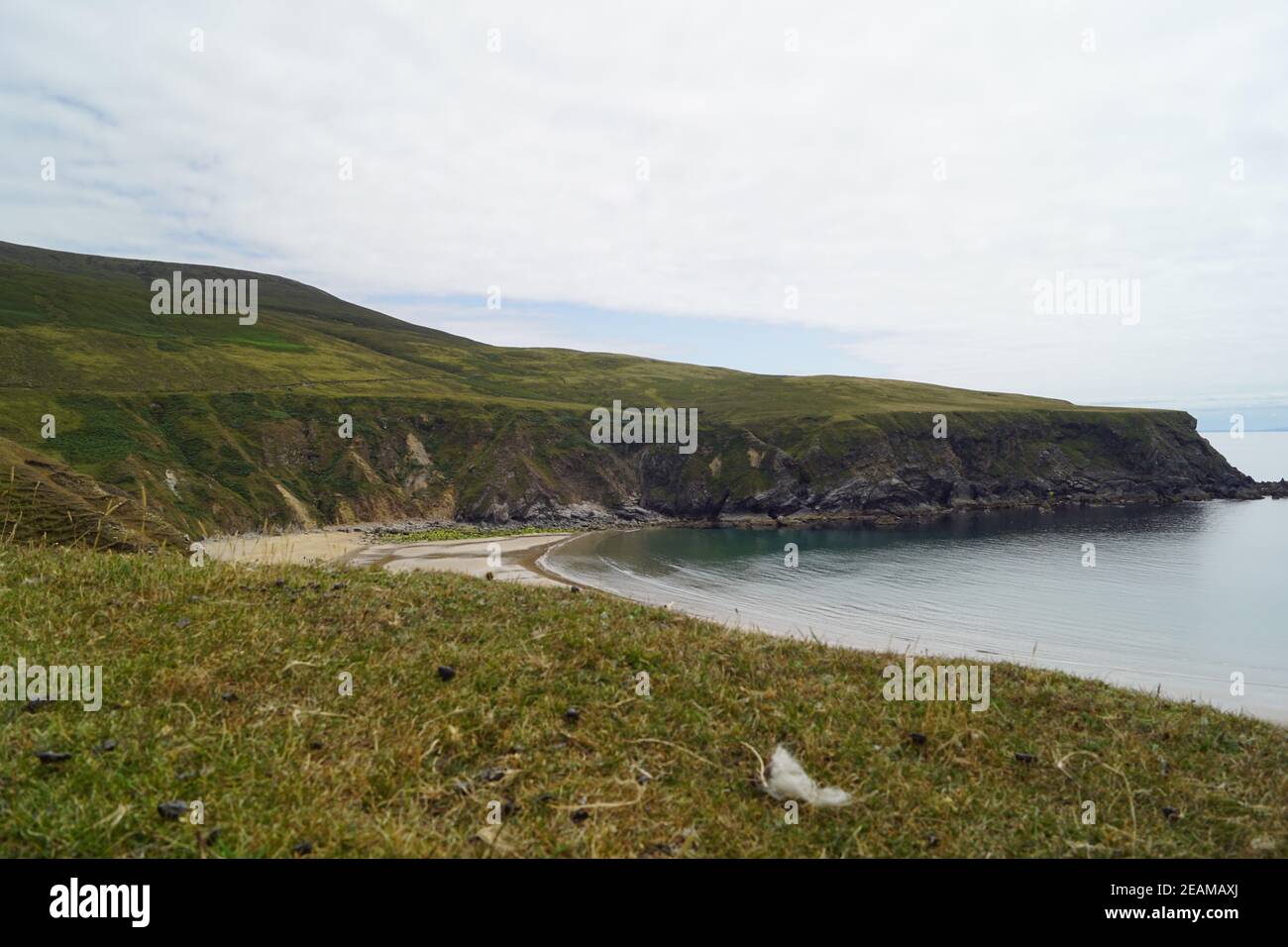 Wild Atlantic Way Malin Beg Silver Beach Stock Photo - Alamy