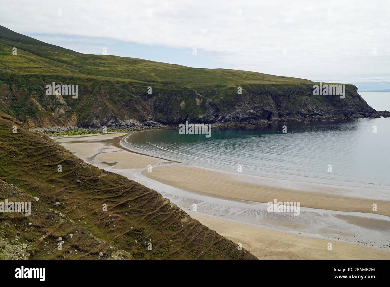 Wild Atlantic Way Malin Beg Silver Beach Stock Photo - Alamy