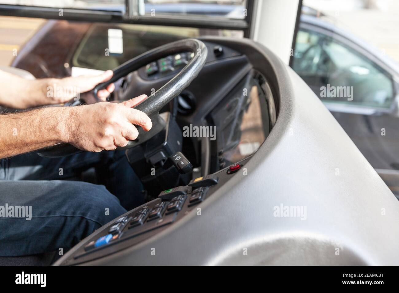 A bus driver hi-res stock photography and images - Alamy