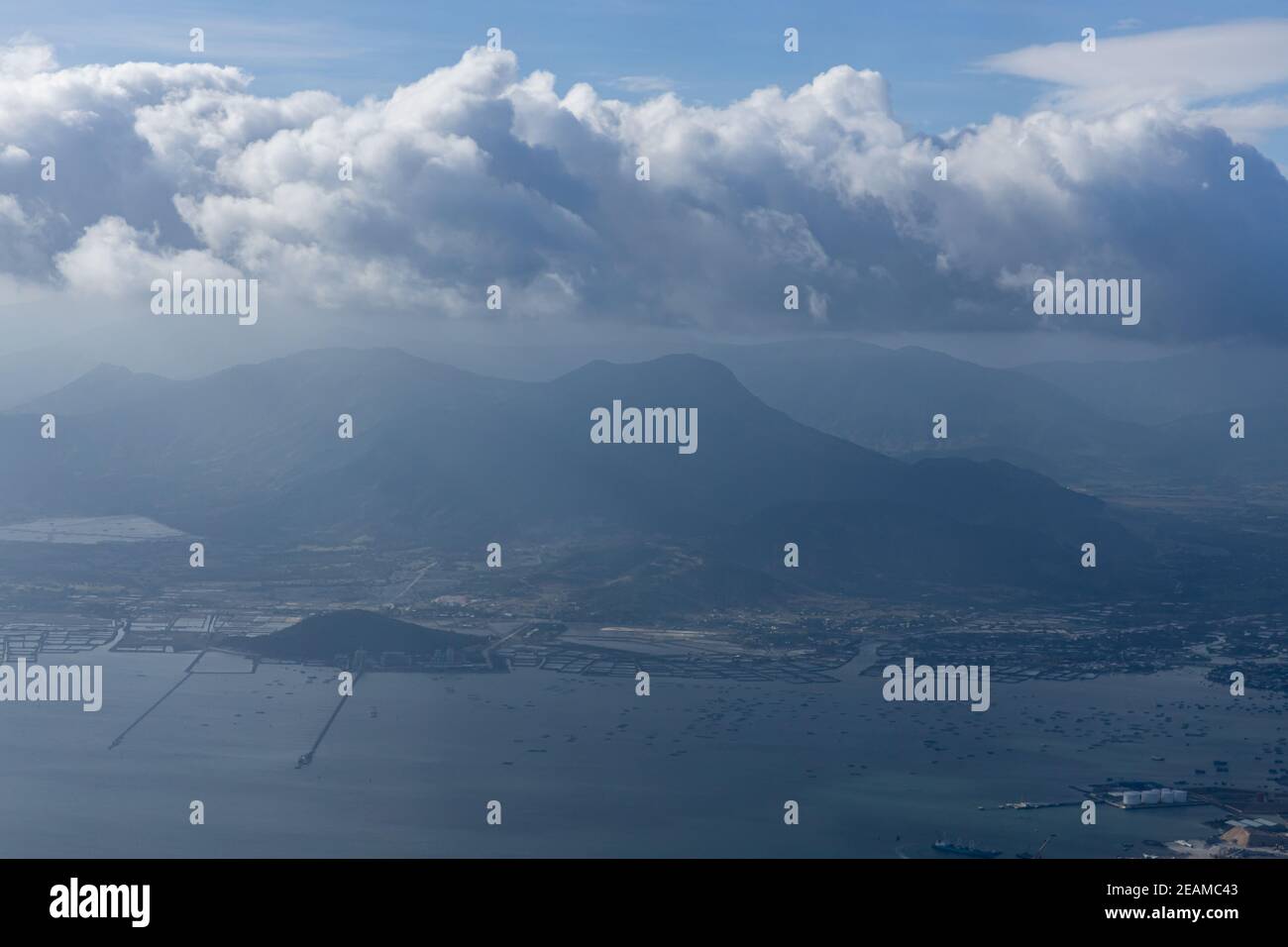 Vietnam landscape blue clouds hi-res stock photography and images - Alamy
