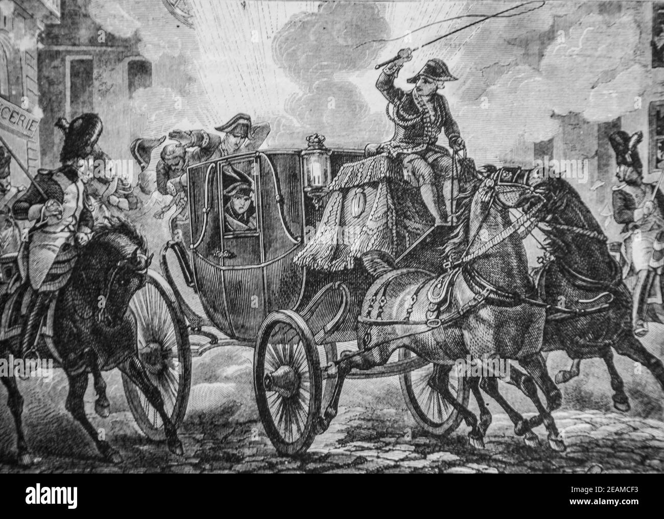 la machine infernale, 1792-1804,histoire de france par henri martin ...