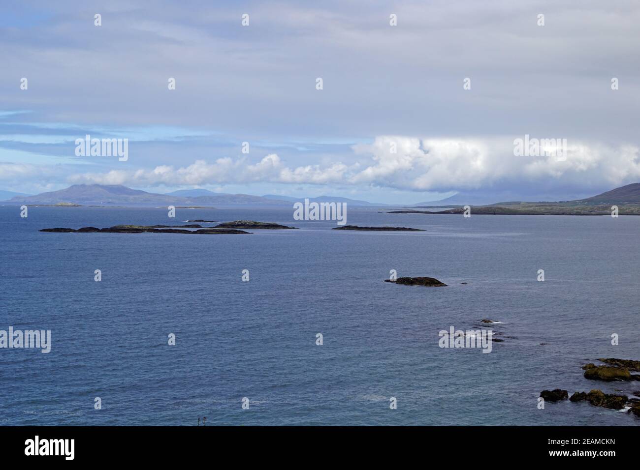 Wild Atlantic Way Renvyle Beach Stock Photo - Alamy