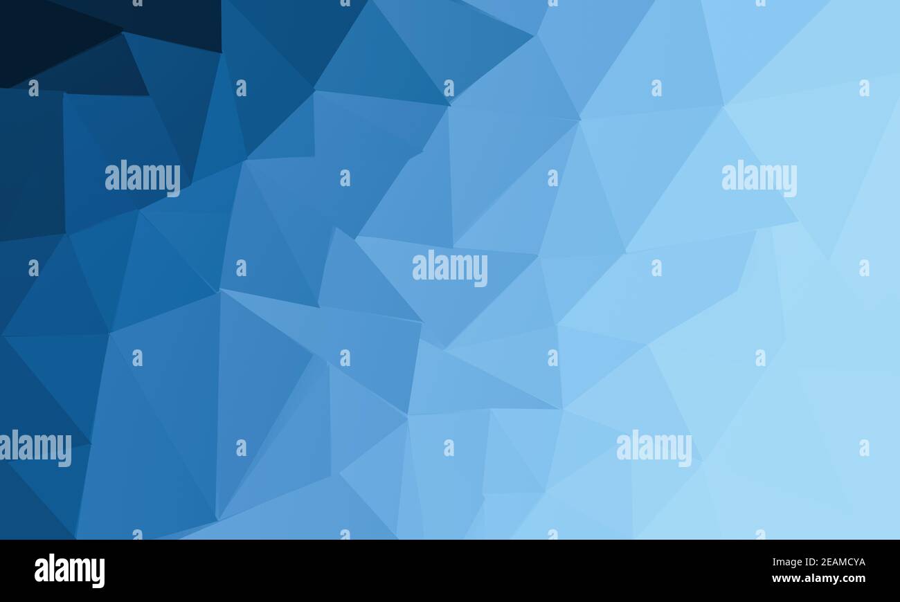 Blue low poly background hi-res stock photography and images - Alamy
