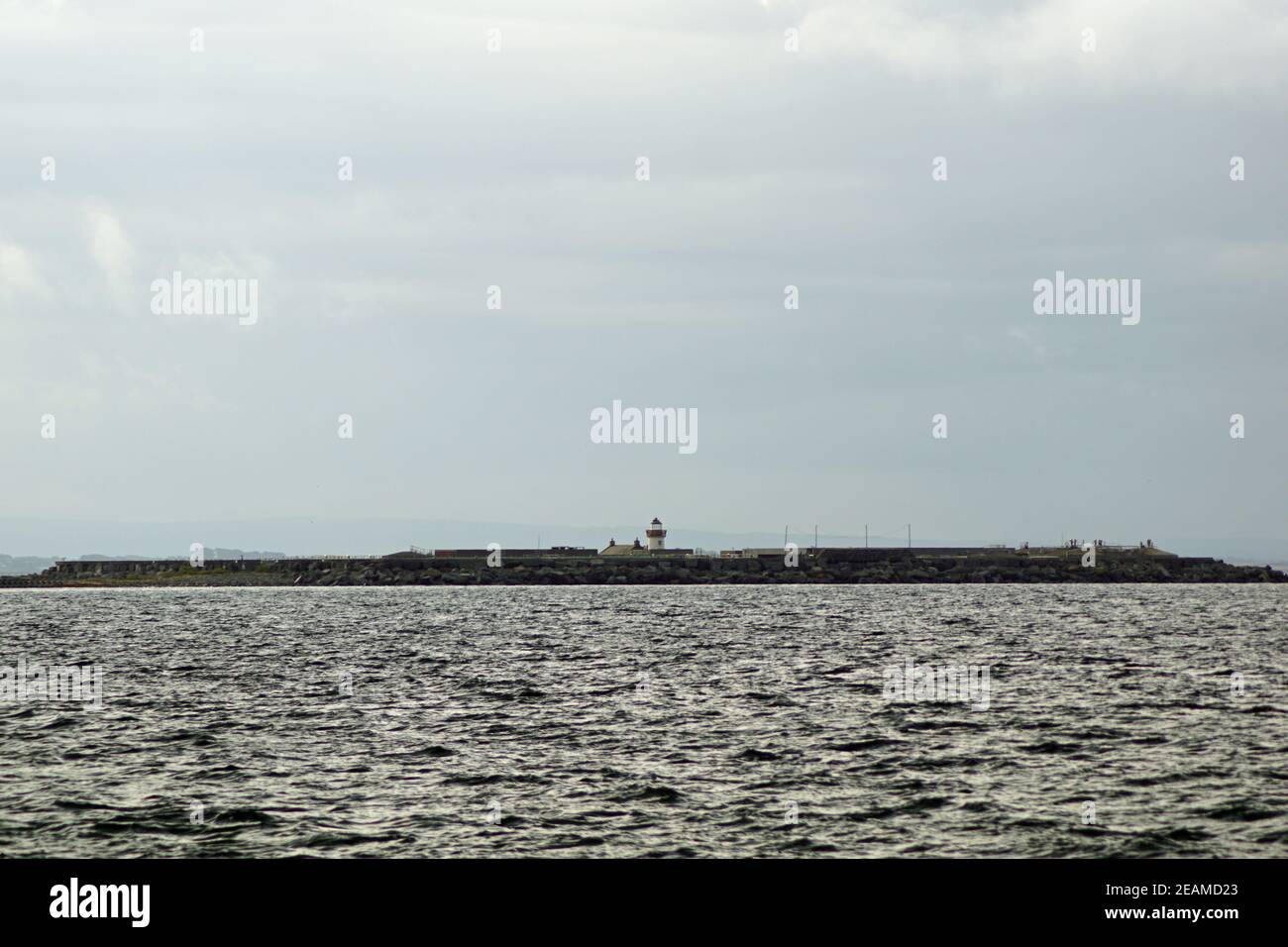 Mutton island lighthouse hi-res stock photography and images - Alamy