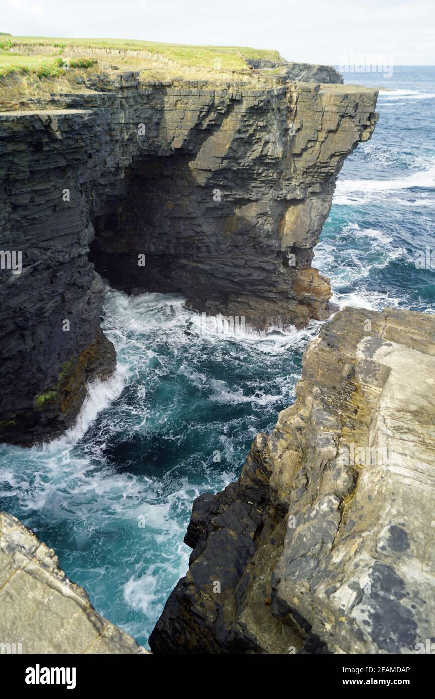 Cliff Walk Kilkee Stock Photo - Alamy