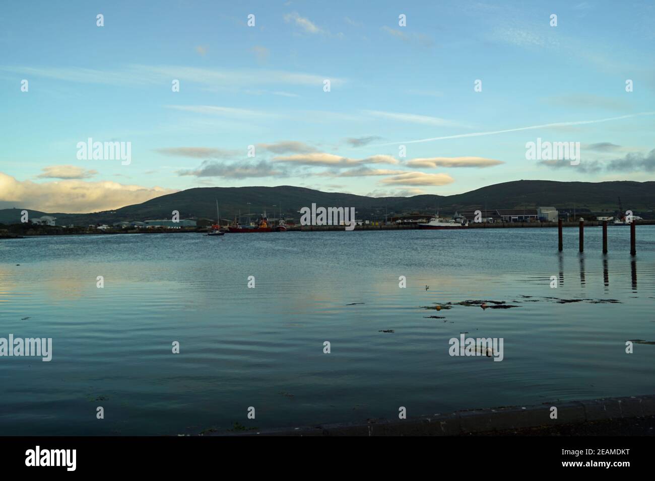 sunset at the Seaview Terrace Stock Photo - Alamy