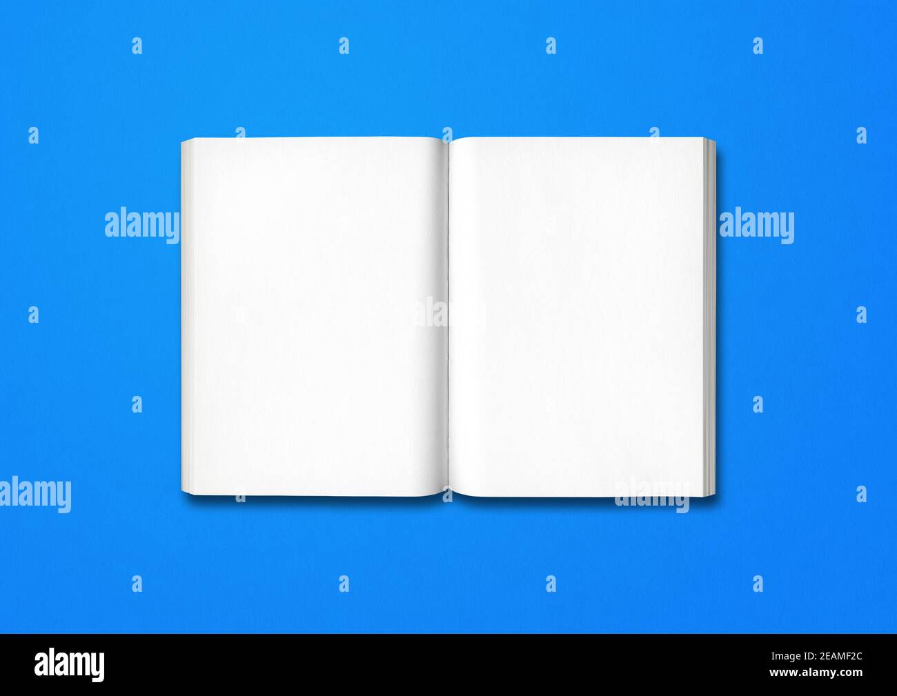 Open book blue background hi-res stock photography and images - Alamy