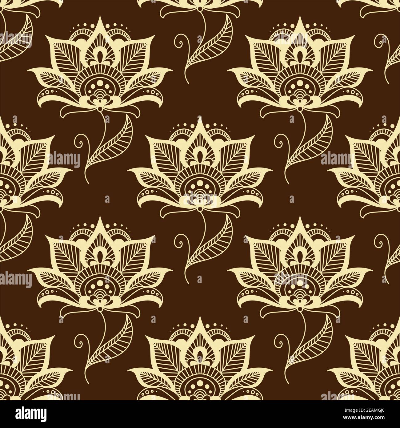 Decorative persian tiles Stock Vector Images - Alamy