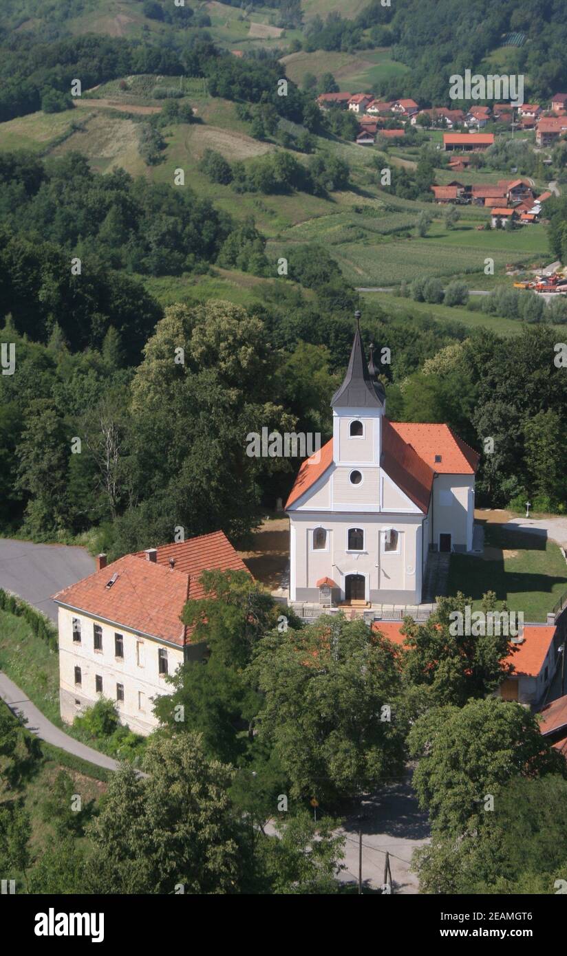 Saint barbara catholic parish church hi-res stock photography and ...